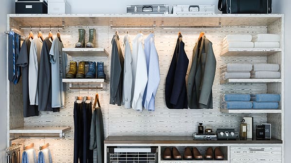 Custom Closet Design Diy Standard Backing Ideas | Closet Factory