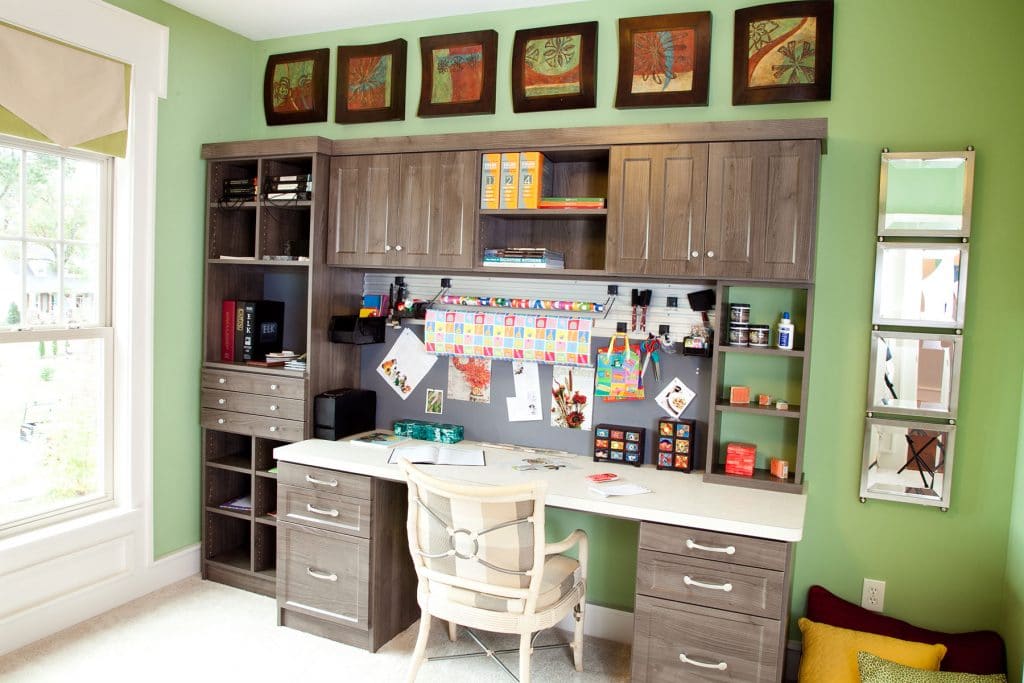 Custom Craft Room Organization and Built-ins | Closet Factory