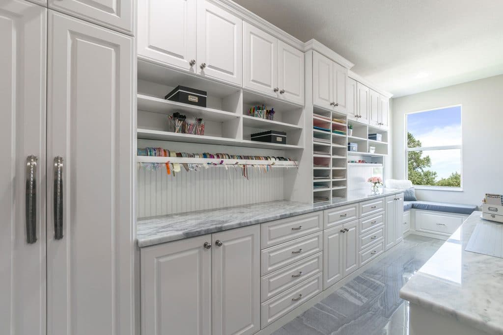 Custom Craft Room Organization and Built-ins | Closet Factory