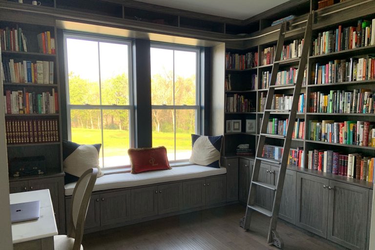 Home Library Cabinets | Custom Designs | Closet Factory