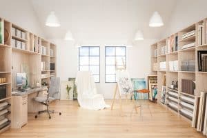 Custom Craft Room Organization and Built-ins | Closet Factory